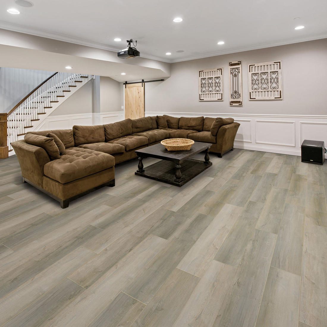 Lakeside Oak SPC Vinyl Plank Sample – Metroflor - Inception Reserve Samples